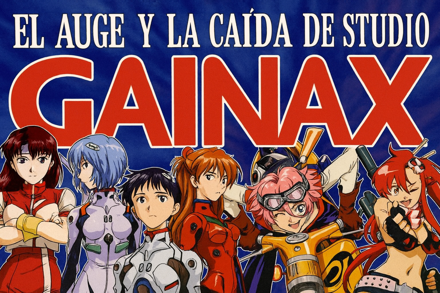 GAINAX cierra definitivamente: historia, bancarrota y legado